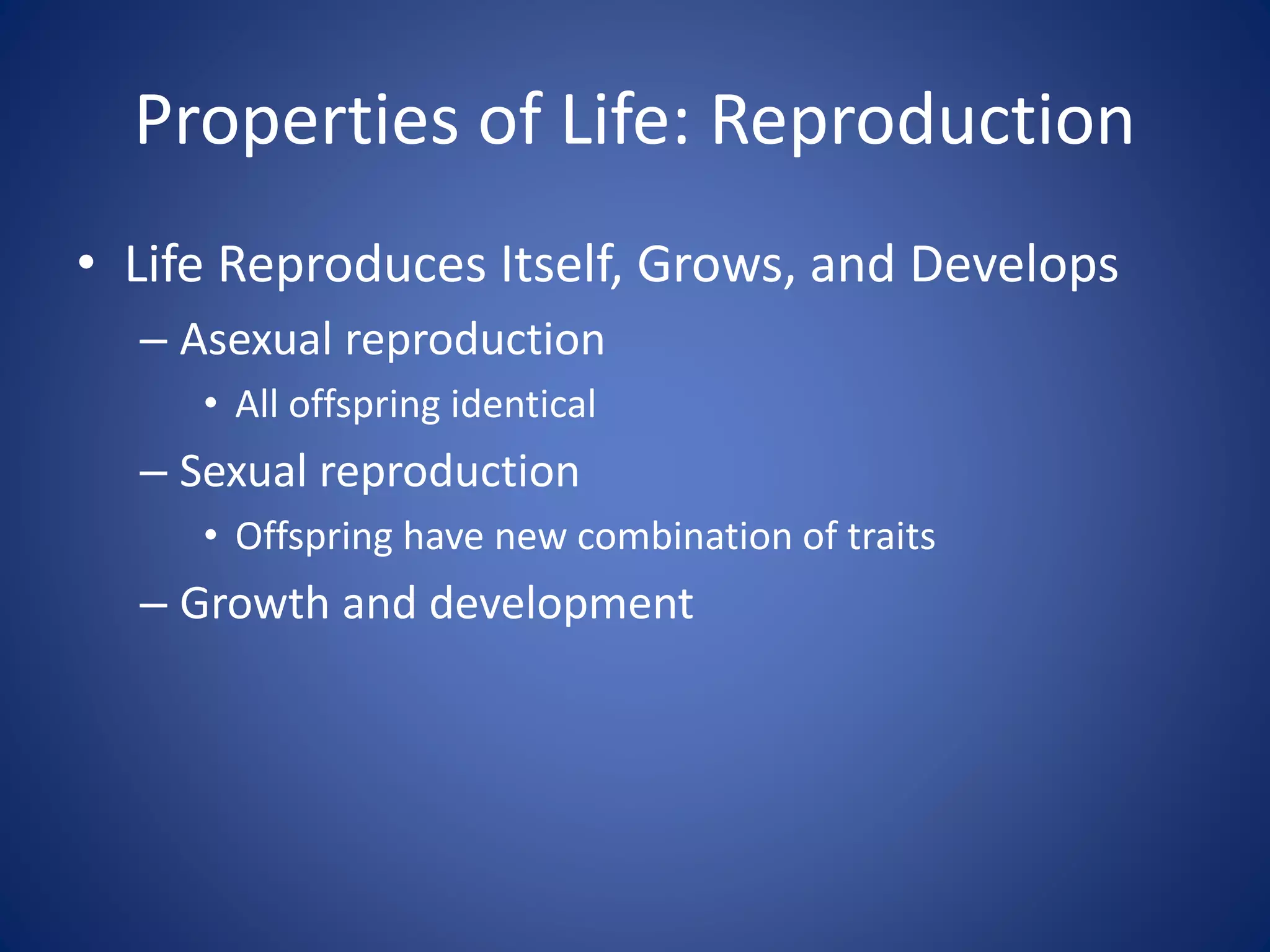 What is Life | PPTX | Biological Sciences | Science