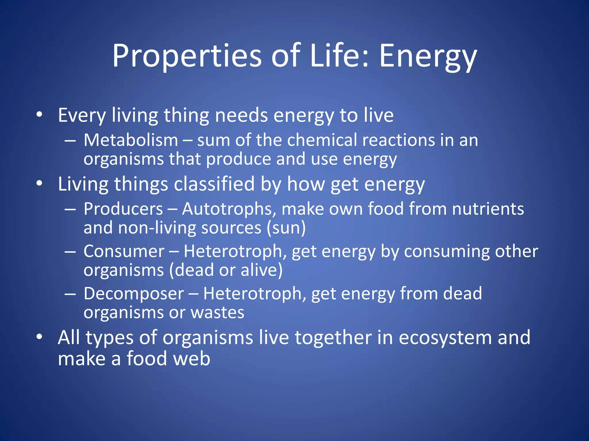 What is life biology, science, and how we study things. | PPTX