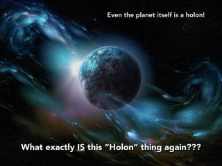 What is Life? (holons) | PPT