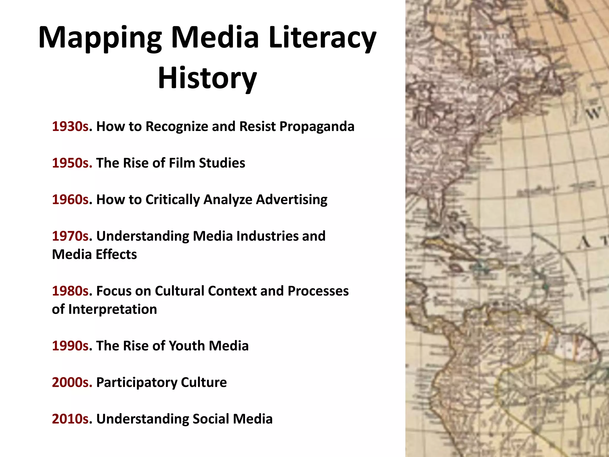 Media Literacy in Evolution | PPTX