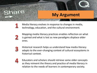Media Literacy in Evolution | PPTX
