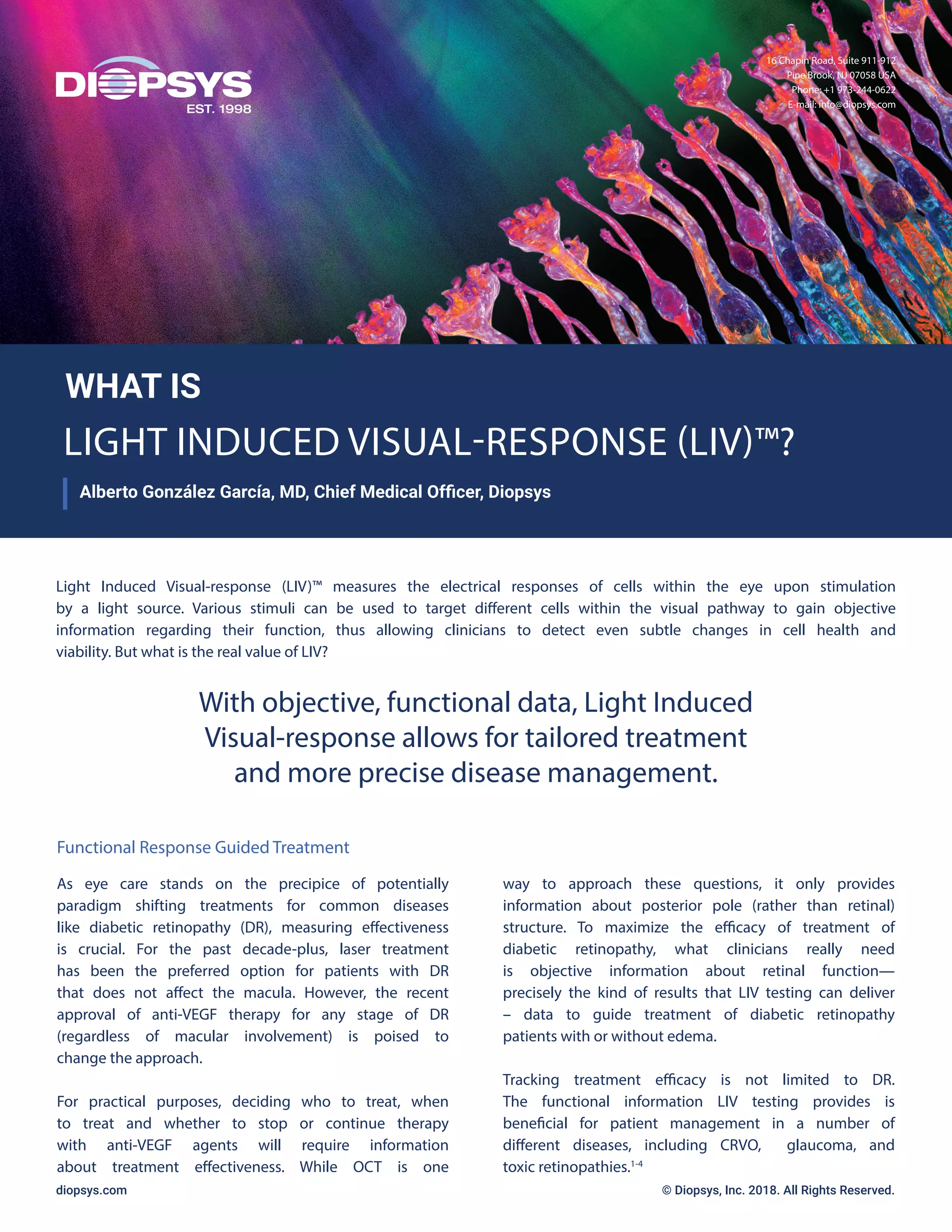 What is Light Induced Visual-response (LIV)? | PDF | Eye and Vision ...