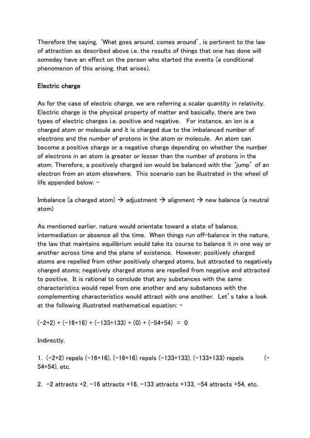 Like attracts Like | PDF