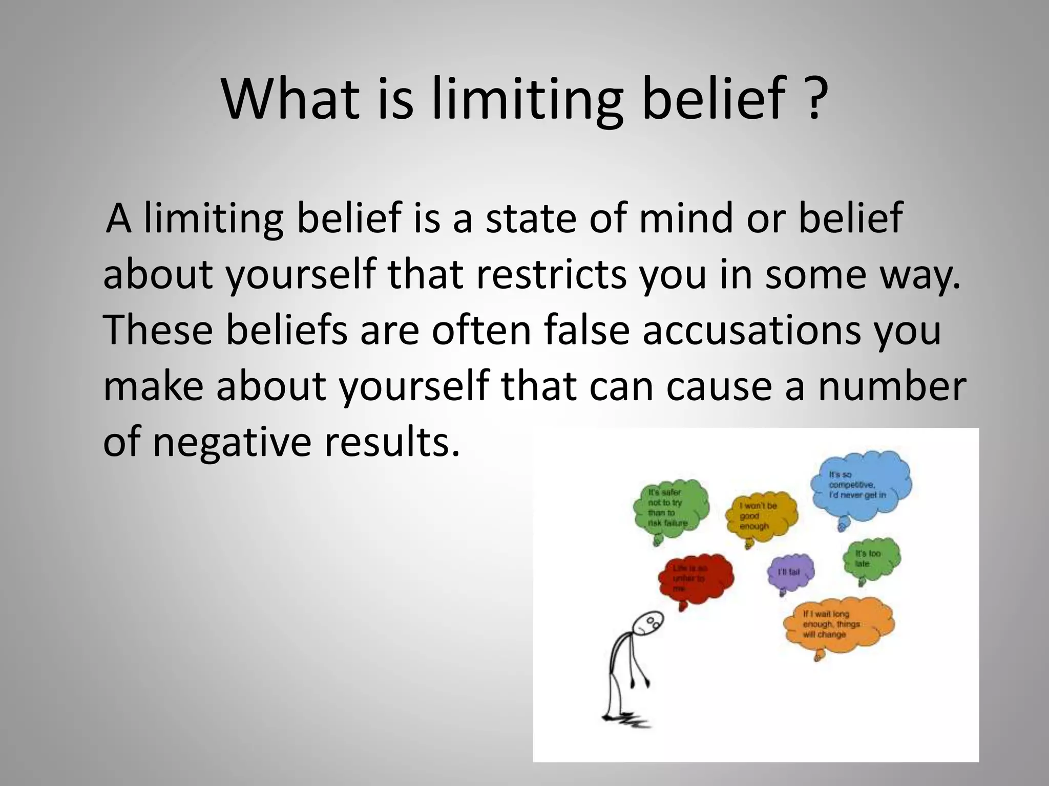 what is limiting belief.pptx