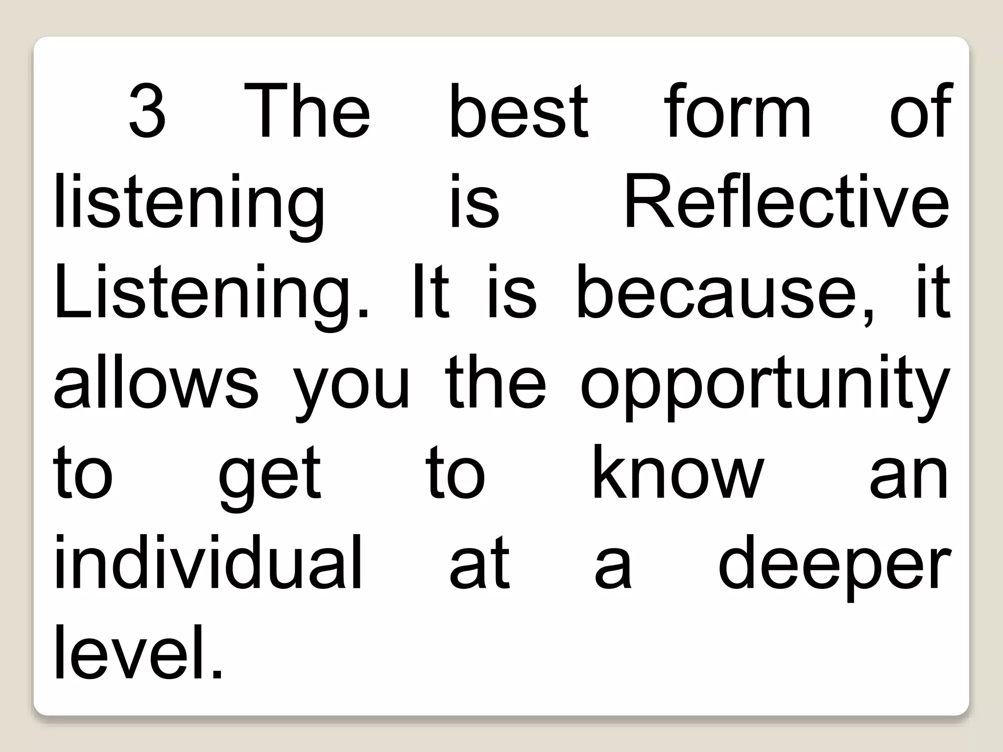 What is listening effectively slideshare | PPTX