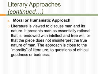 What is literature | PPTX