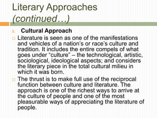 What is literature | PPTX
