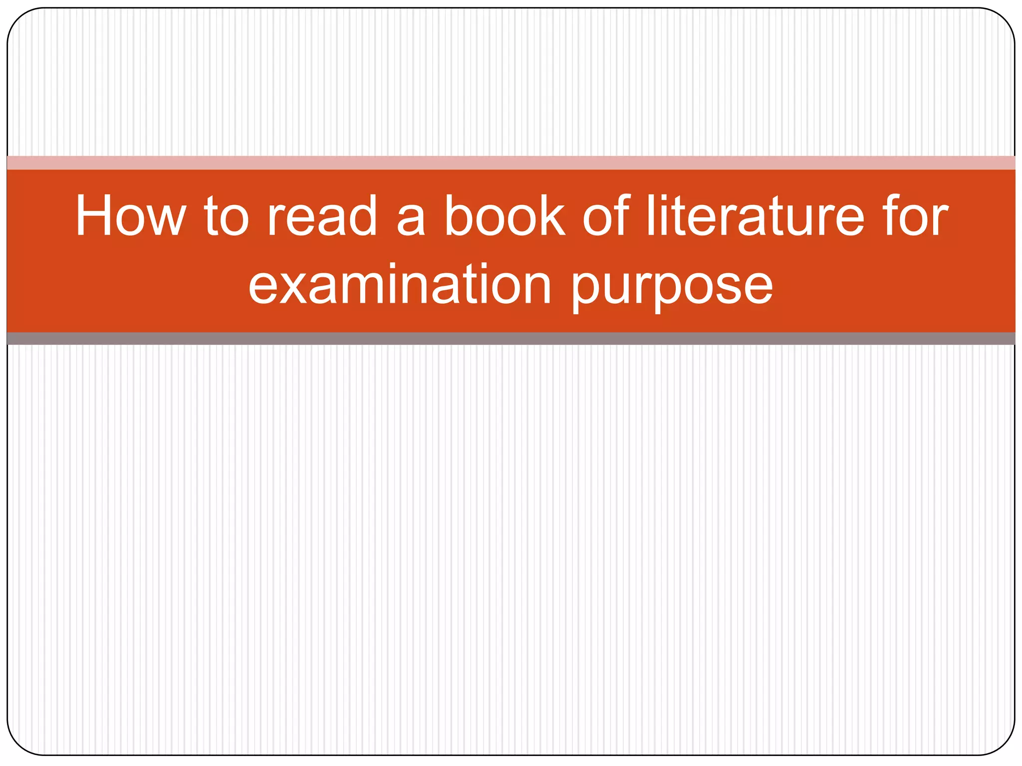 What is Literature? | PPTX