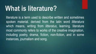 What is literature.pptx