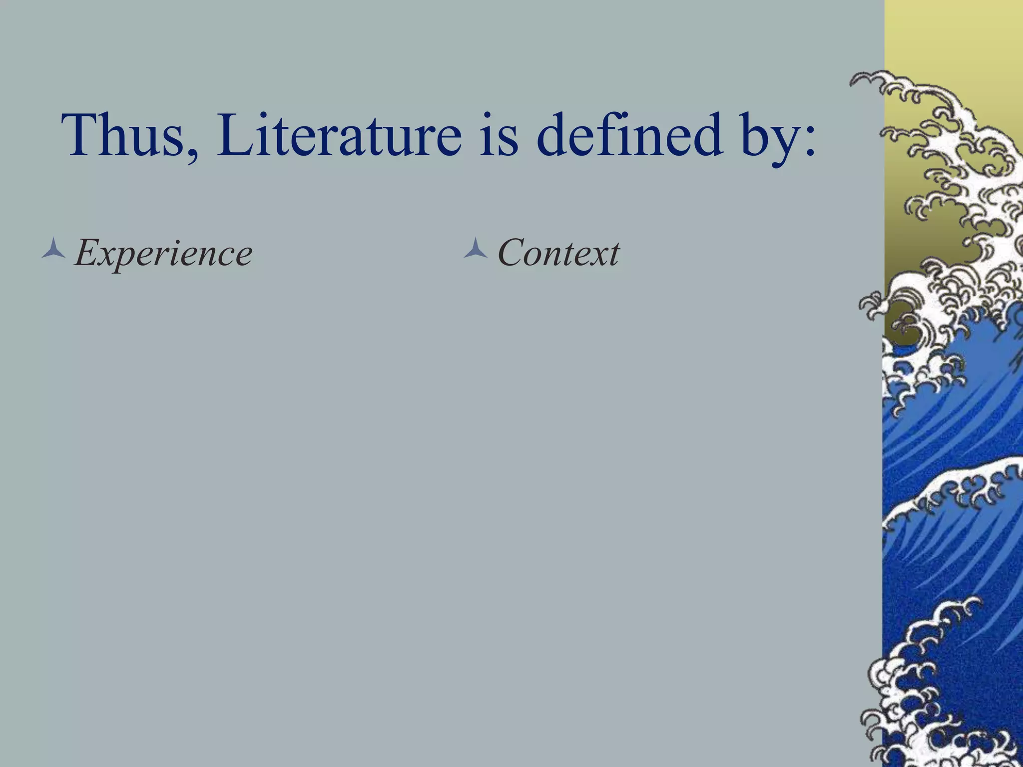 What is Literature.ppt