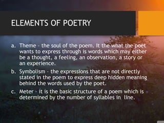 Humanities: The Literary Arts | PPTX