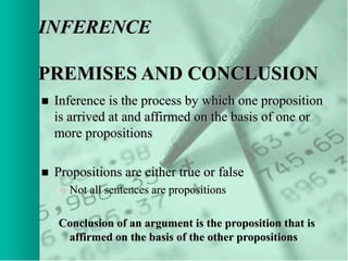 A Lecture on "What is Logic? - Philosophy | PPT