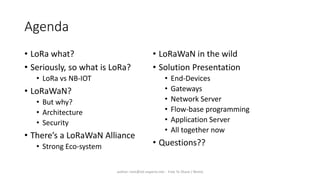 What is LoRaWAN_Tom Zamir_IoT Expert | PPTX