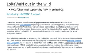What is LoRaWaN | PPTX