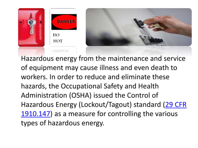 What is LOTO Procedure? | PPTX | Business | Business and Finance
