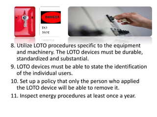 What is LOTO Procedure? | PPTX
