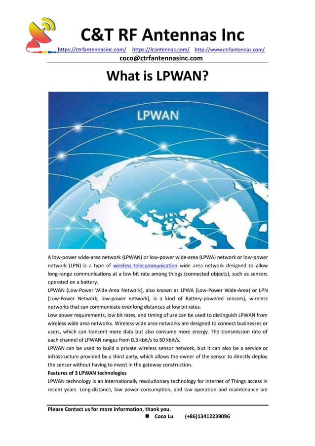 What is lpwan technology? | PDF