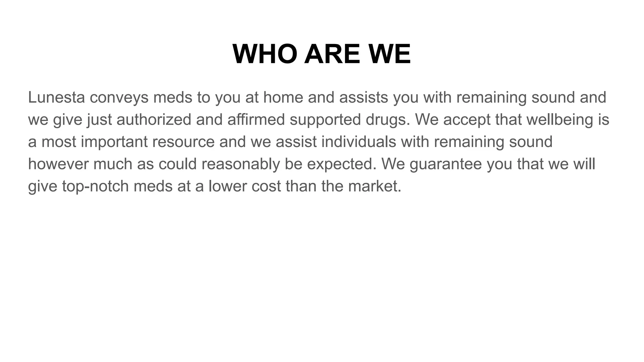 What is lunesta | PDF