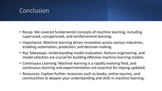 Machine Learning course in Chandigarh Join | PPTX