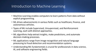Machine Learning course in Chandigarh Join | PPT