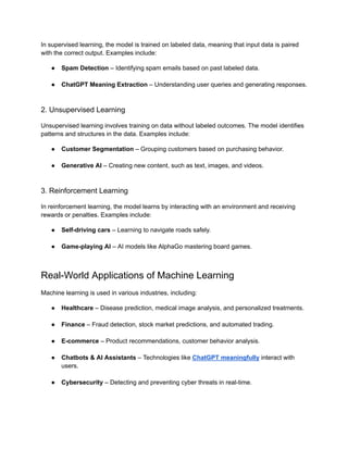 What is Machine Learning and How Does It Work.pdf