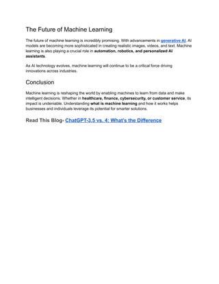 What is Machine Learning and How Does It Work.pdf