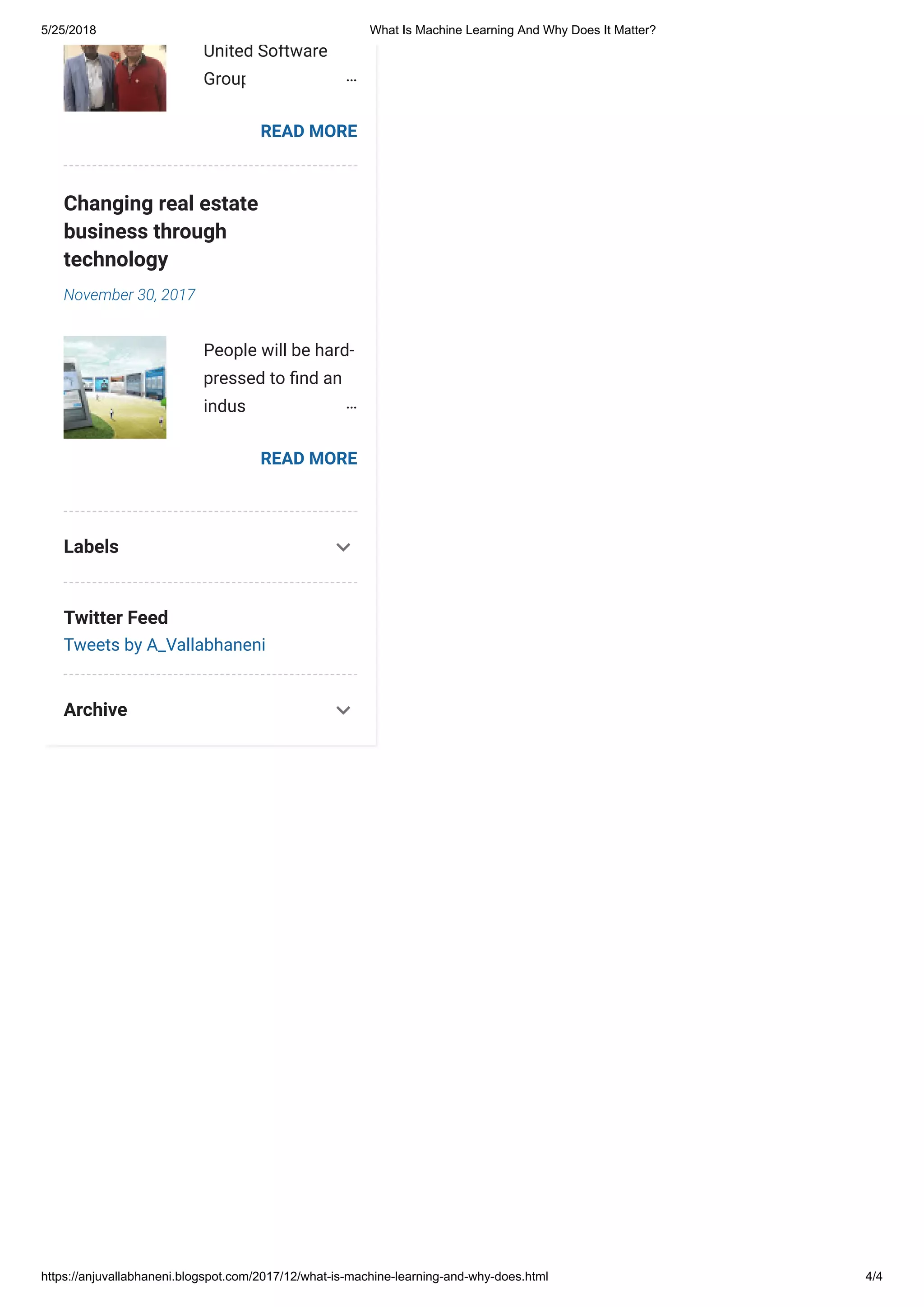 What is machine learning and why does it matter | PDF