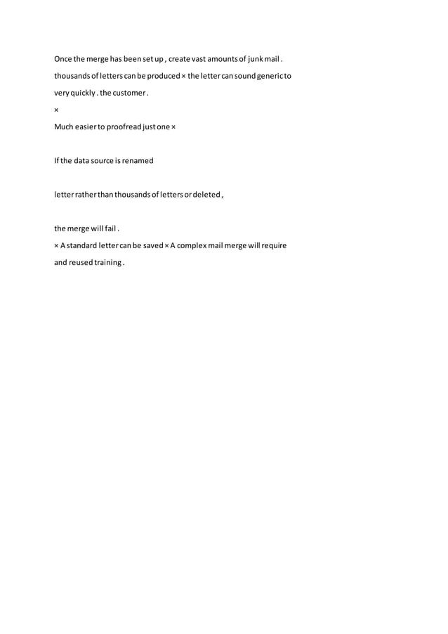 What is mail merge.docx