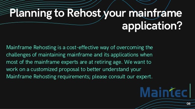 Mainframe Hosting | PDF | IT and Internet Support | Internet