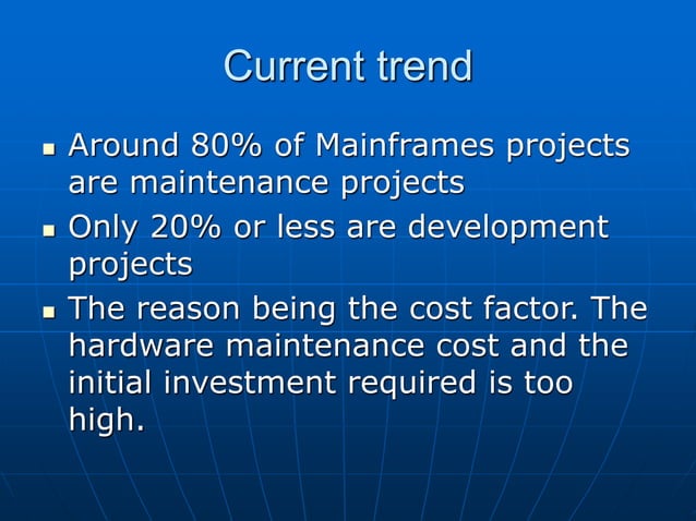 What is Mainframe Part I.ppt