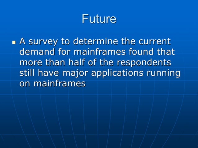 What is Mainframe Part I.ppt