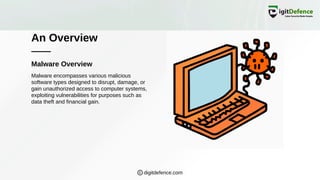 What is Malware - Digitdefence Cybersecurity Service | PPT