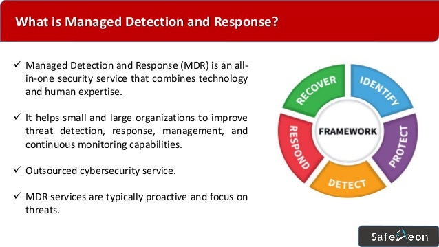 What is Managed Detection and Response (MDR) Security Services? | PPTX