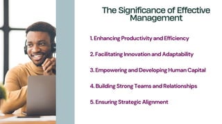 What is Management: Defining the Essence of Effective Leadership.pptx