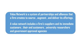 What is marketing channel system and value network | PDF