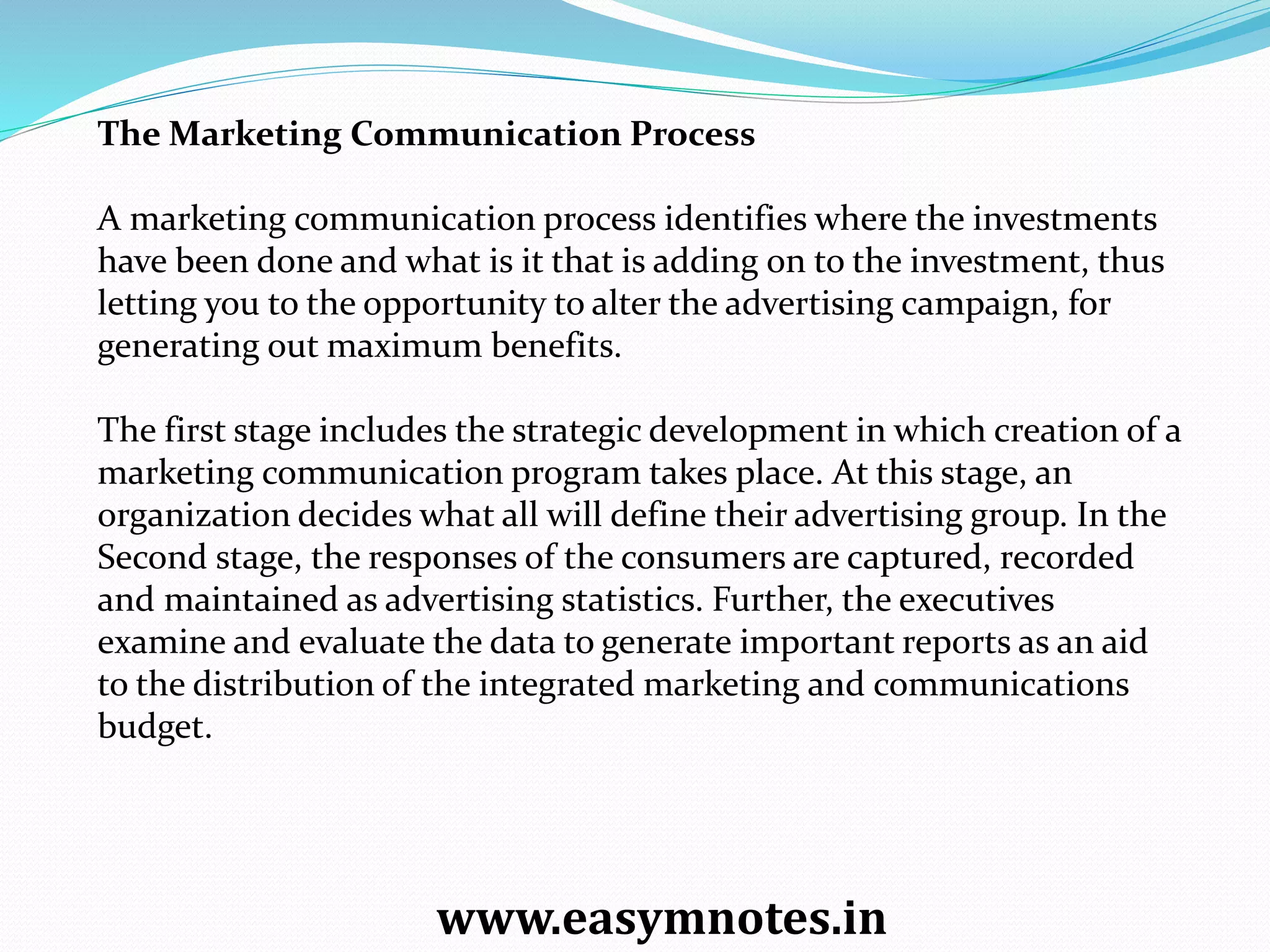 What is marketing communications? | PPT | Free Download