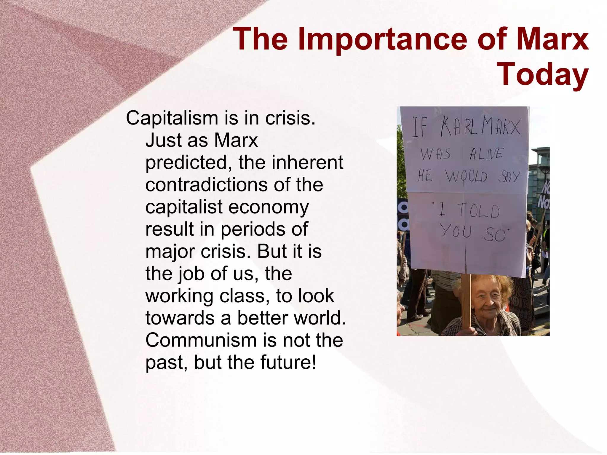 What Is Marxism? | ODP