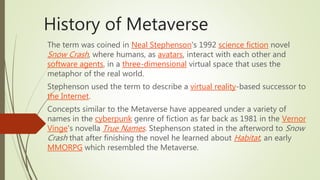 What is mataverse? | PPTX