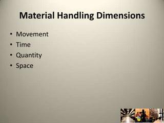 material handling equipment | PPTX
