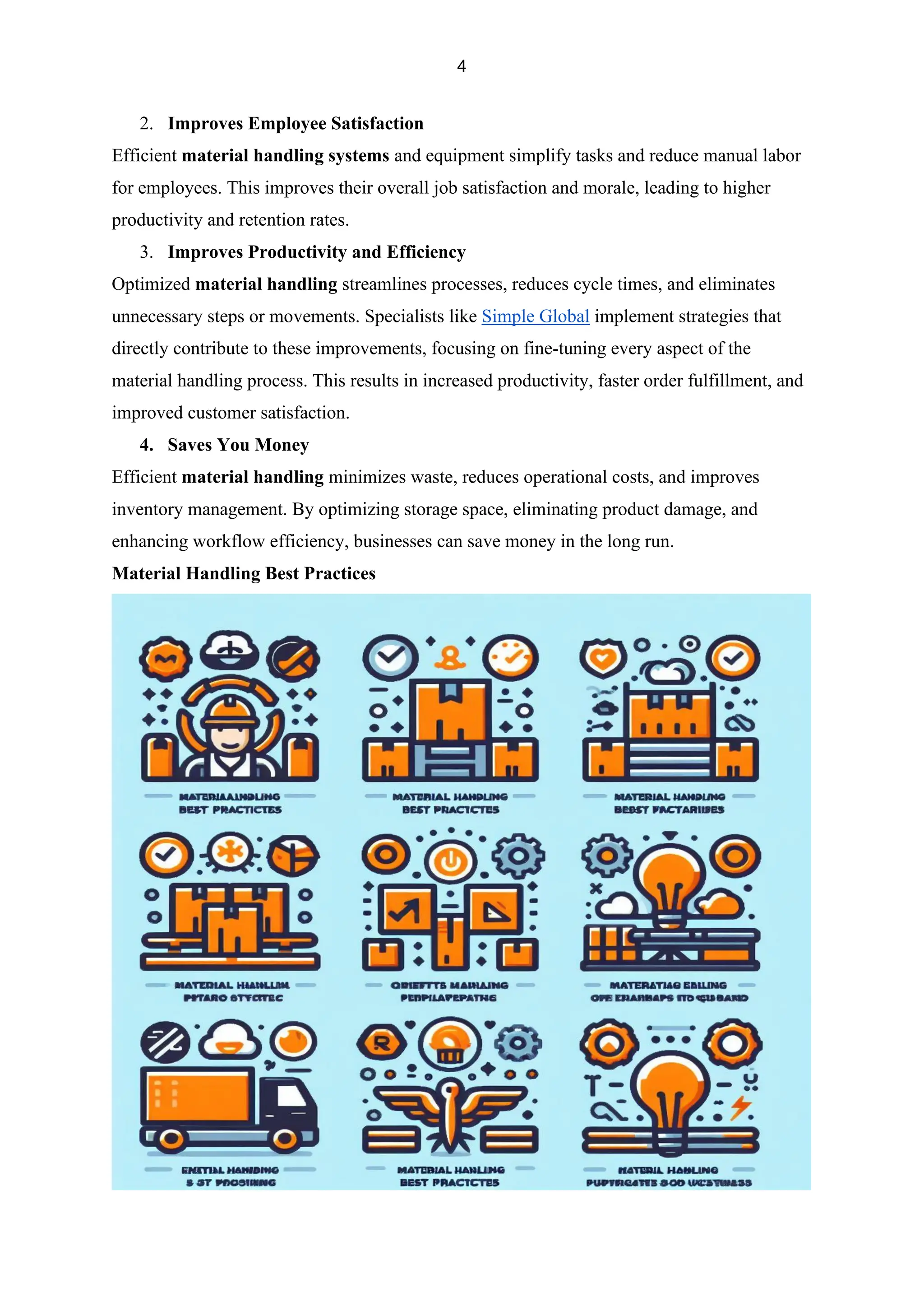 What Is Materials Handling? Logistics Glossary | PDF