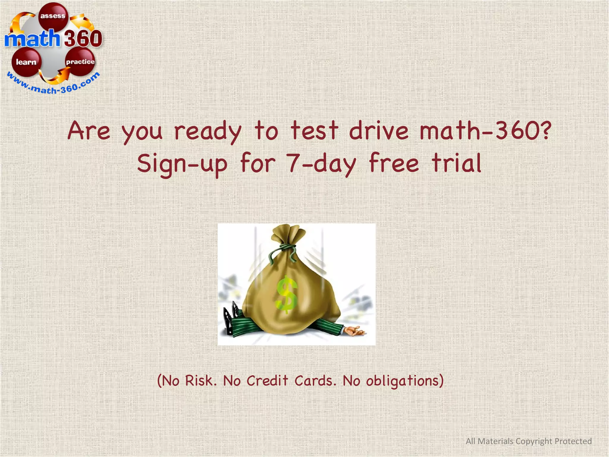 What is math 360 ? | PPT