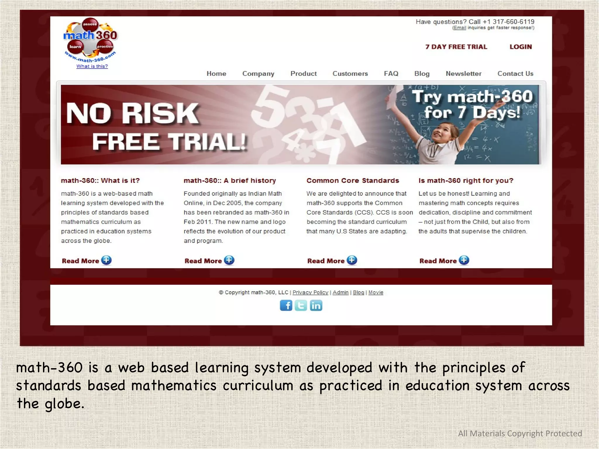 What is math 360 ? | PPT