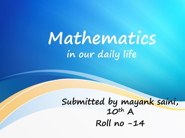 What is mathematics | PPT