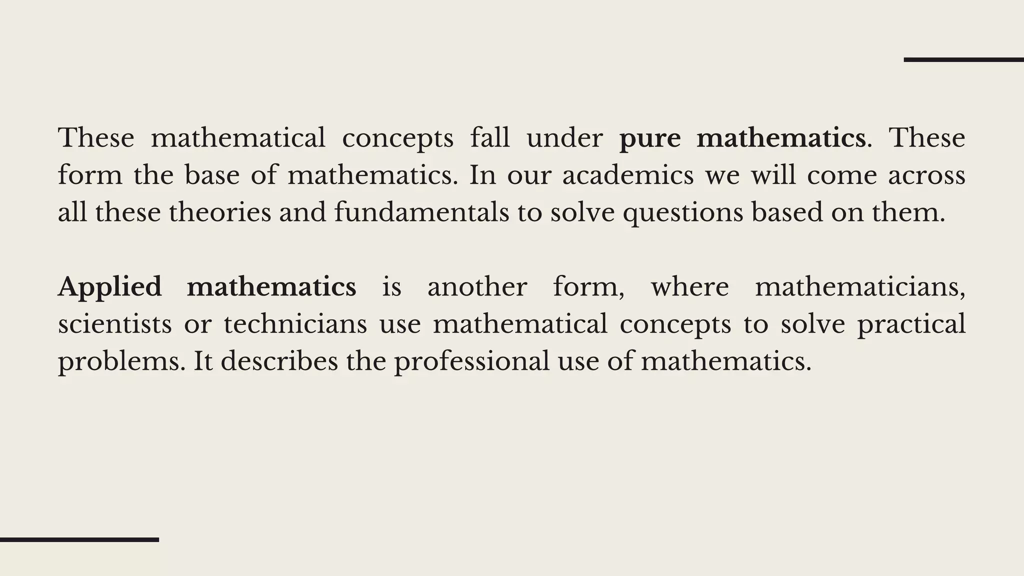 What is mathematics? | PDF