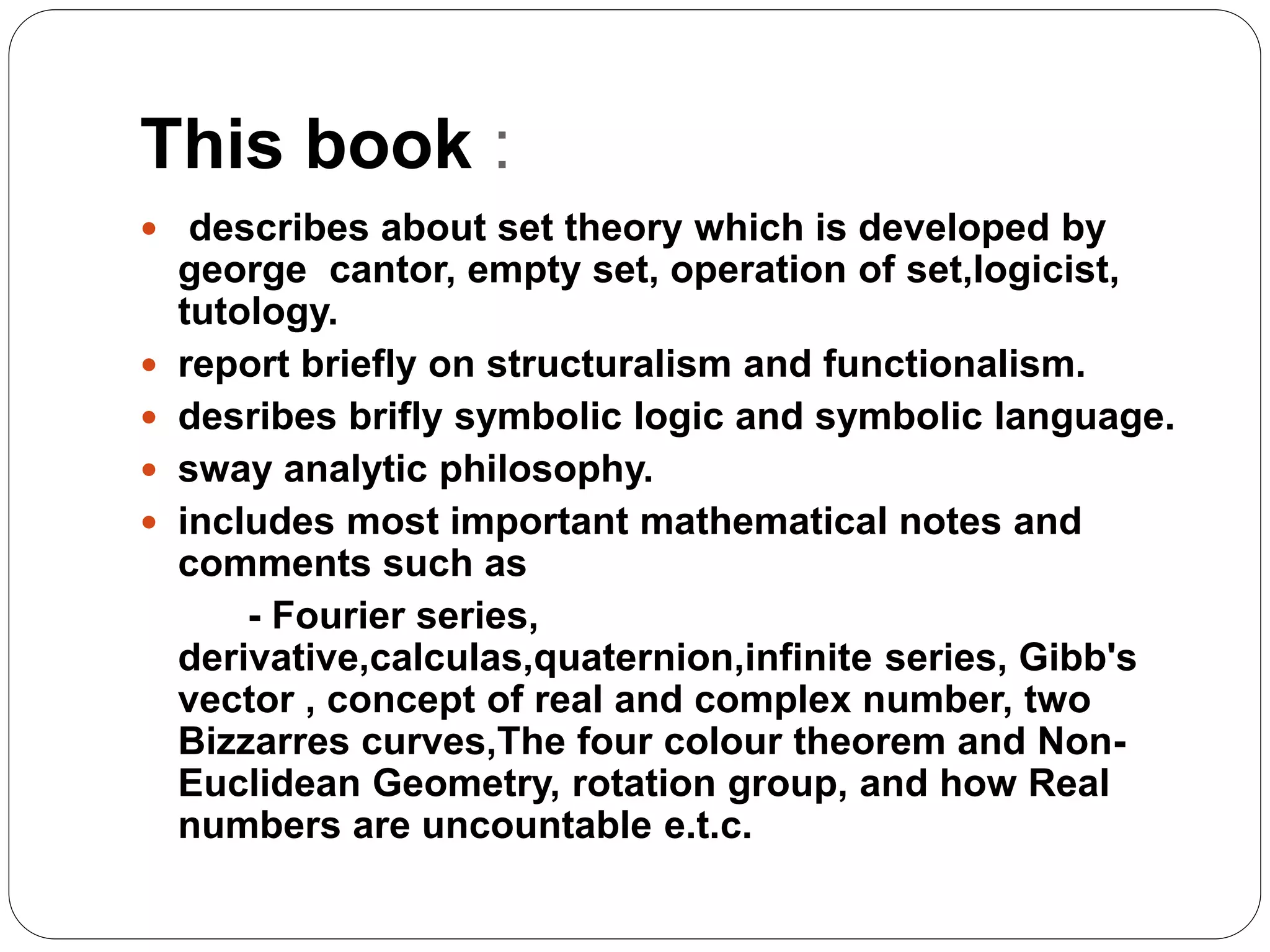 What is mathematics really | PPTX