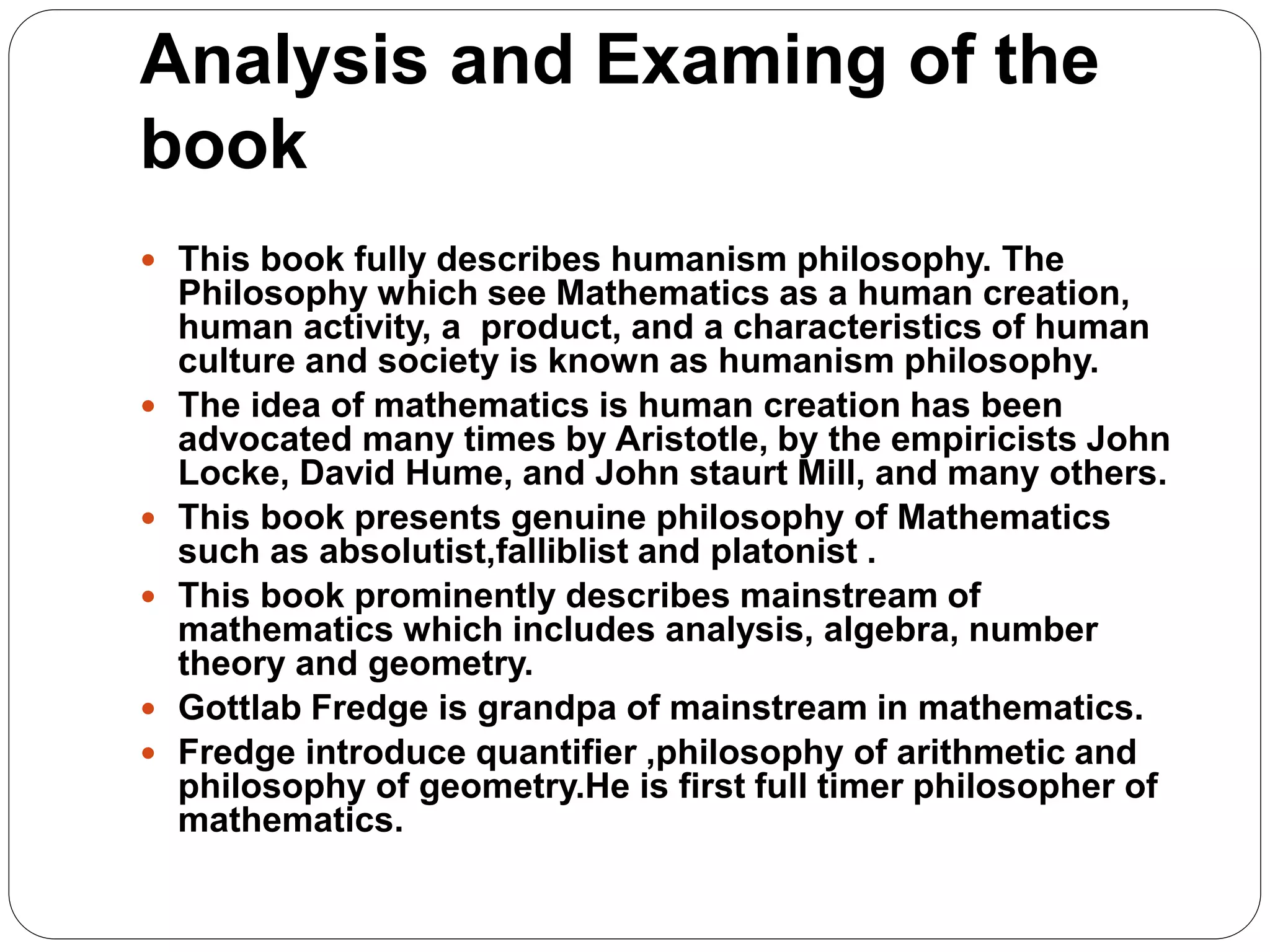 What is mathematics really | PPTX