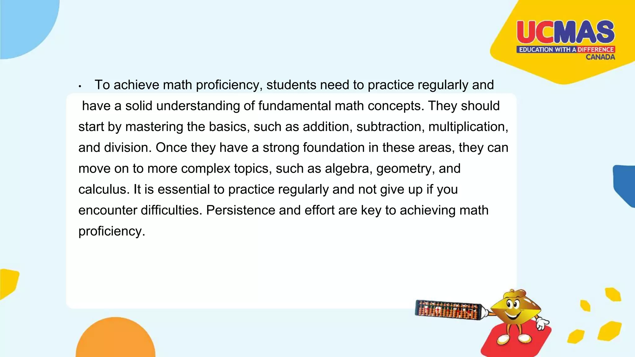 WHAT IS MATH PROFICIENCY AND HOW YOUR KID CAN ACHIEVE IT WITH MENTAL ...