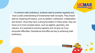 WHAT IS MATH PROFICIENCY AND HOW YOUR KID CAN ACHIEVE IT WITH MENTAL ...