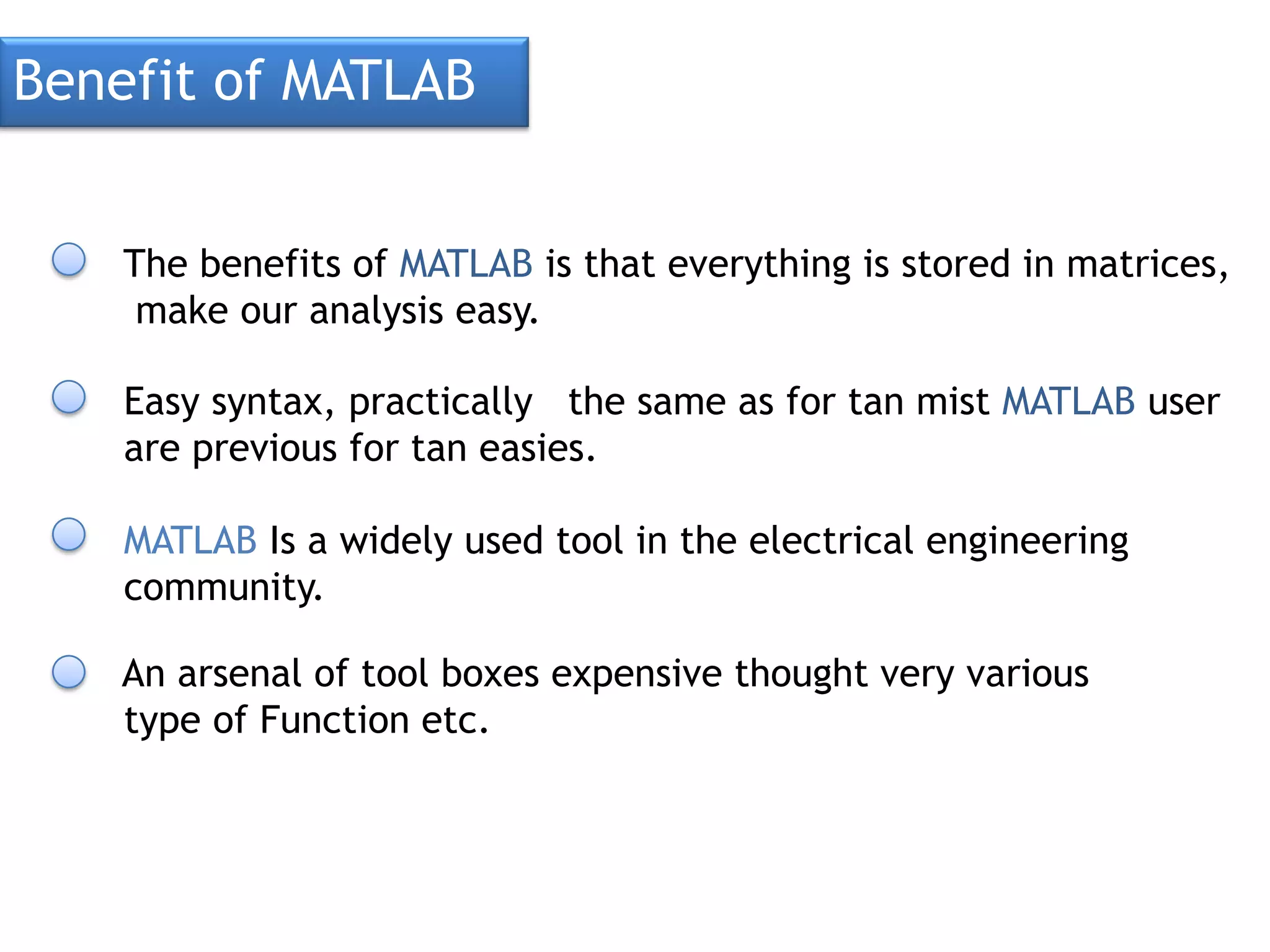 What is matlab | PPTX