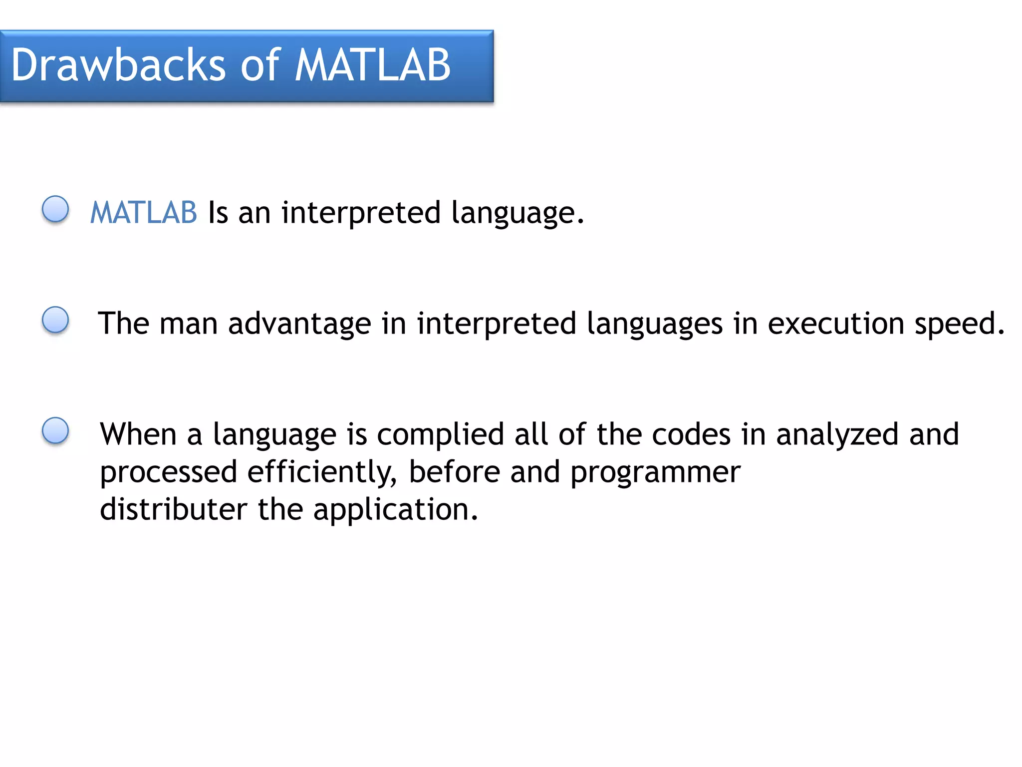 What is matlab | PPTX